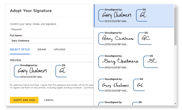 DocuSign Startup Stash
