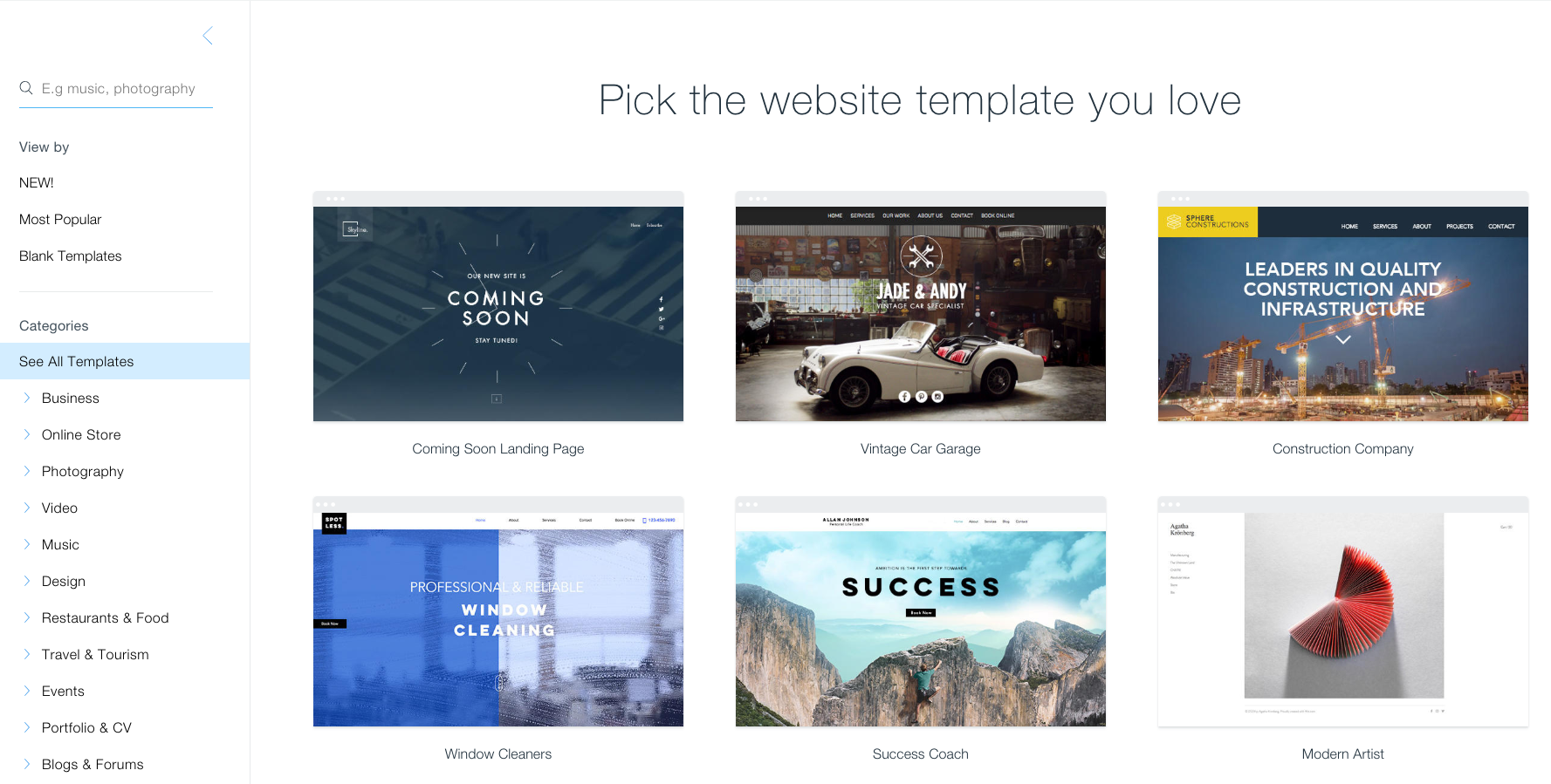Wix Startup Stash