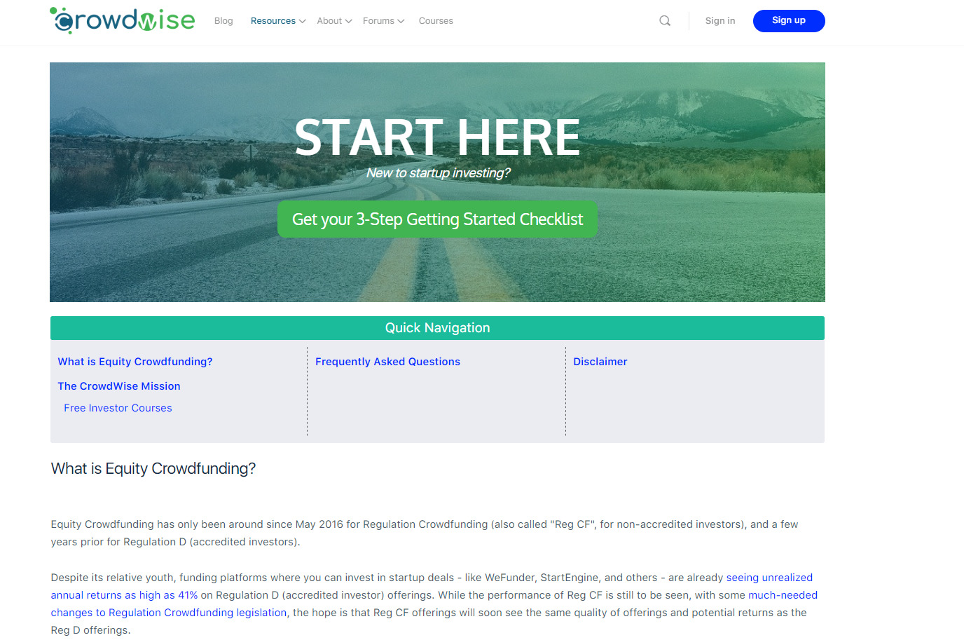 CrowdWise Startup Stash