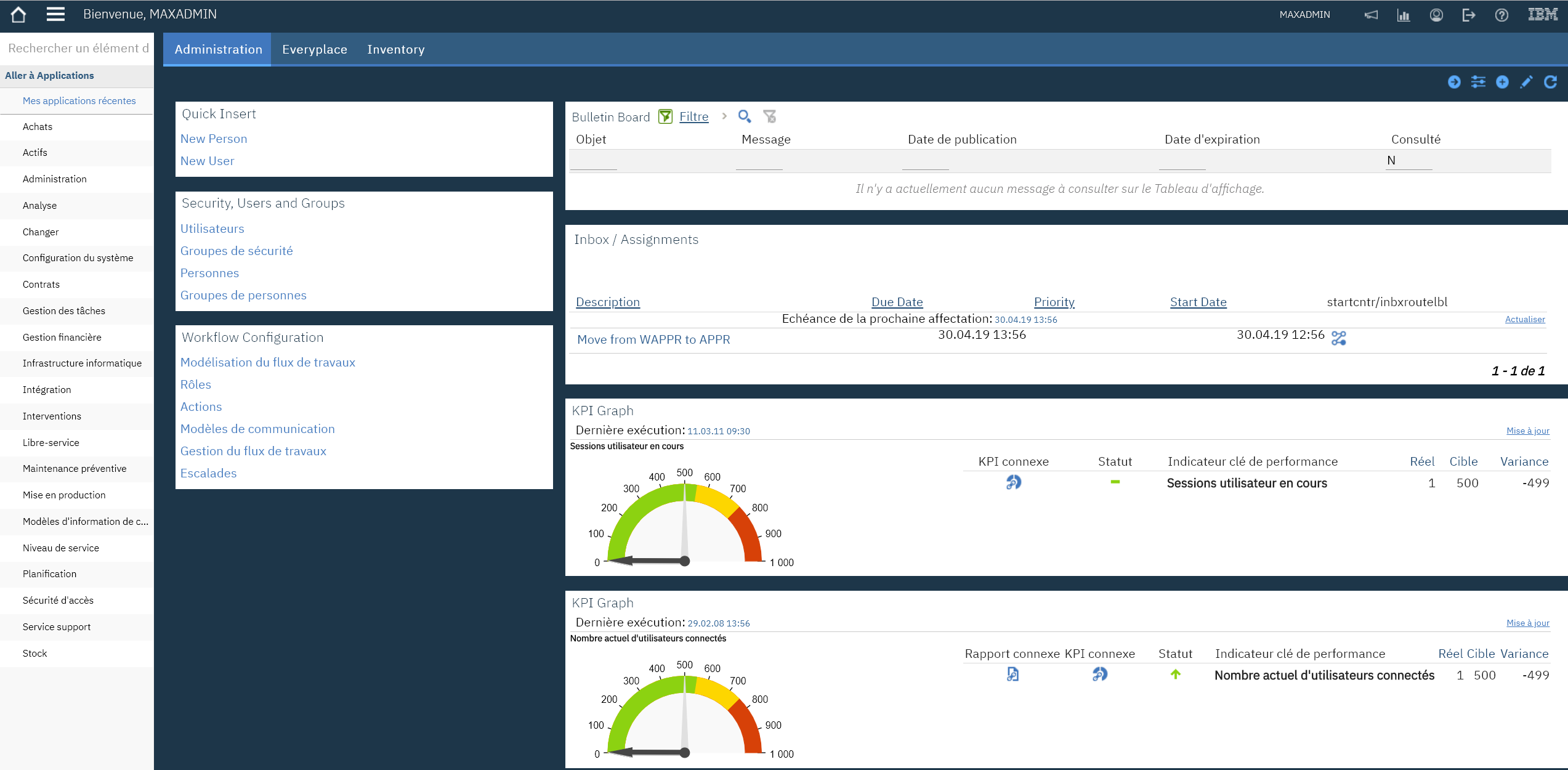 IBM Maximo Startup Stash